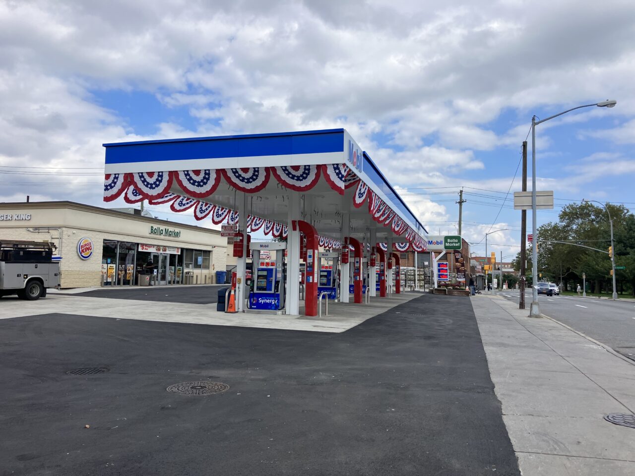 Reimage / Remodel - Bolla Fuel Canopy - Brooklyn, NY - Madison Industries